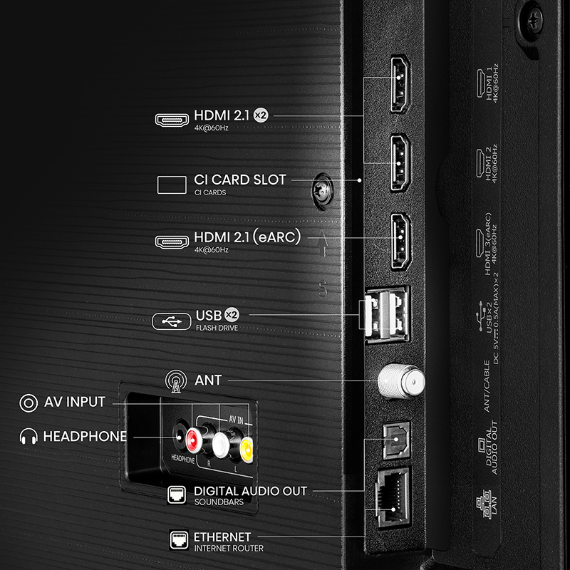 Smart TV QLED 55Q6N - Hisense
